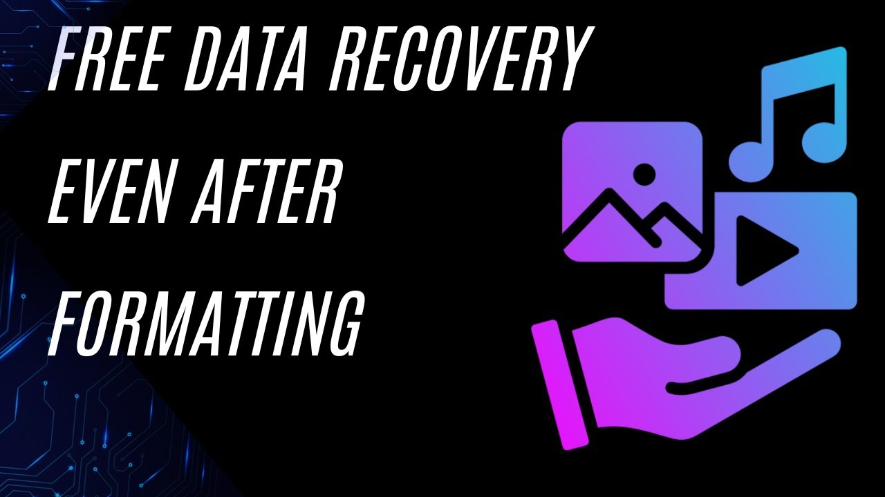 FREE Data Recovery Even After Formatting 👌 إسترجاع الملفات المحذوفة ...