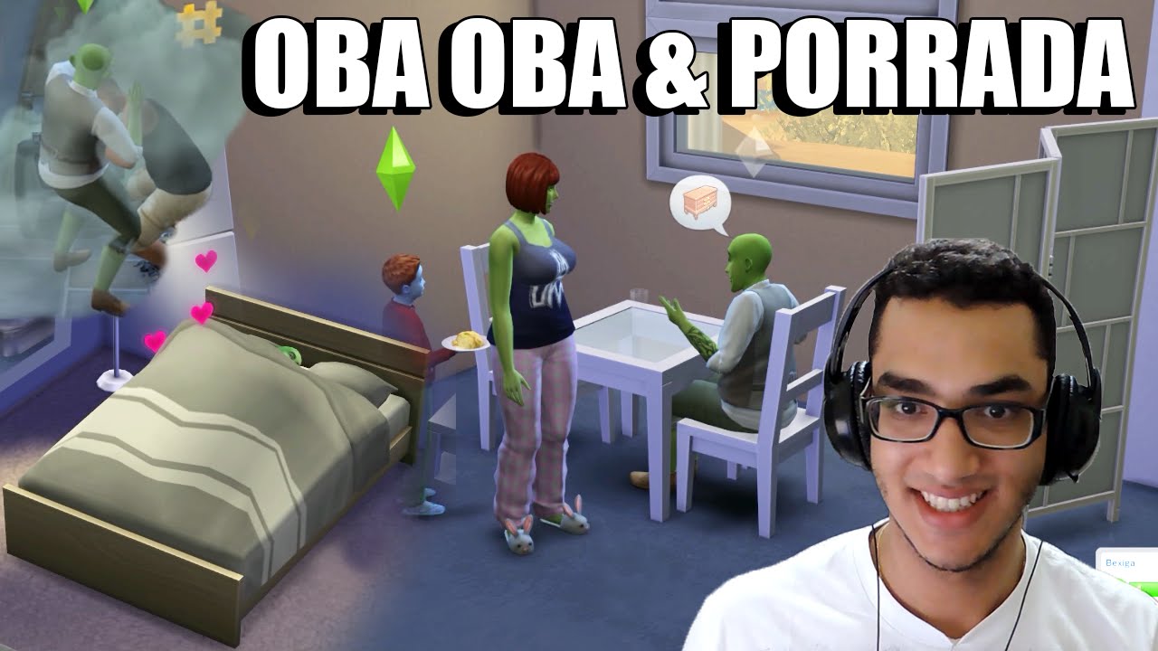 OBA OBA & PORRADA - SHREK THE SIMS 4 #2 - YouTube