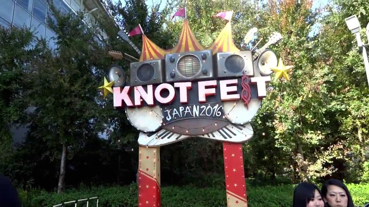 Slipknot's Knotfest 2016 Tokyo Japan - YouTube