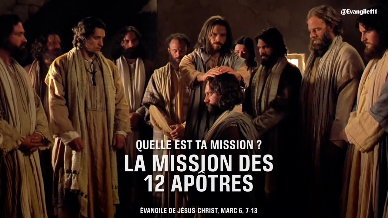 Évangile de Jésus Christ - Marc 6, 7-13 Deux par deux ! - YouTube