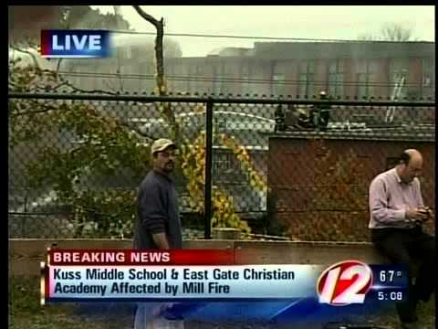 Stephen Schuler Fall River Mill Fire School Precautions 5 PM - YouTube