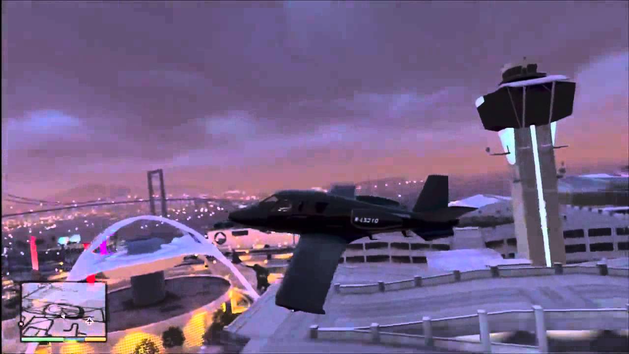 GTA 5 Dlc- Vestra plane - YouTube