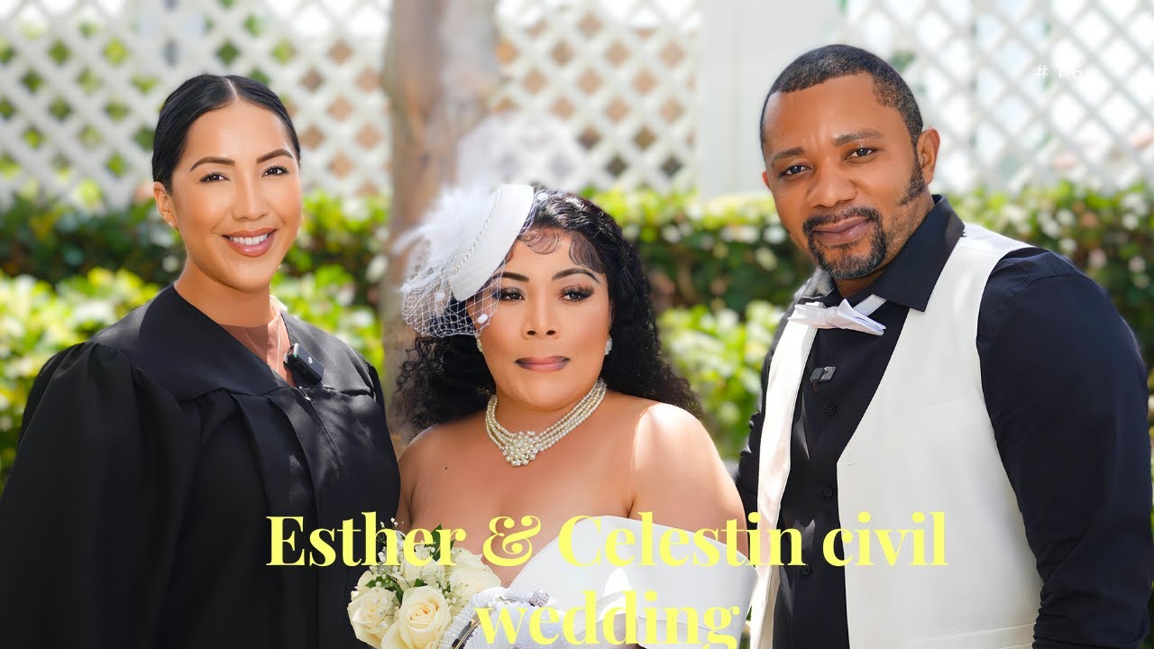 Esther and Celestin civil wedding in San Diego (BeBe and CeCe Winans ...