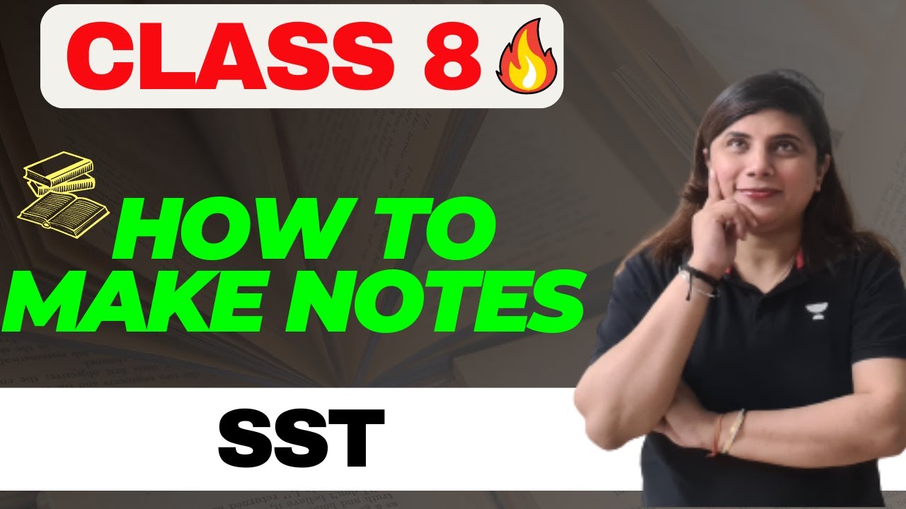 How to make Notes?📑📖| Class 8 SST🔥 | Alisha Arora | - YouTube