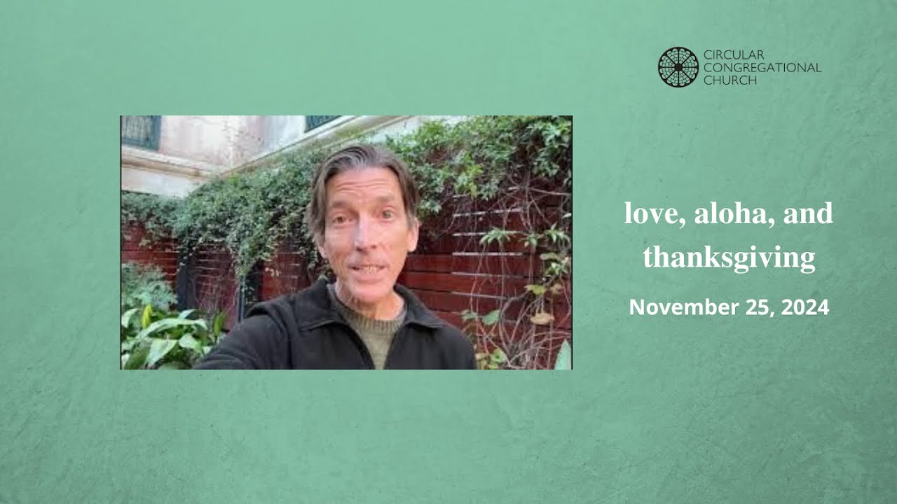 love, aloha, and thanksgiving 11-25-24 - YouTube