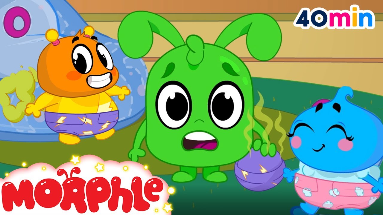Diaper Dunk | Animals for Kids | Animal Cartoons | Funny Cartoons ...