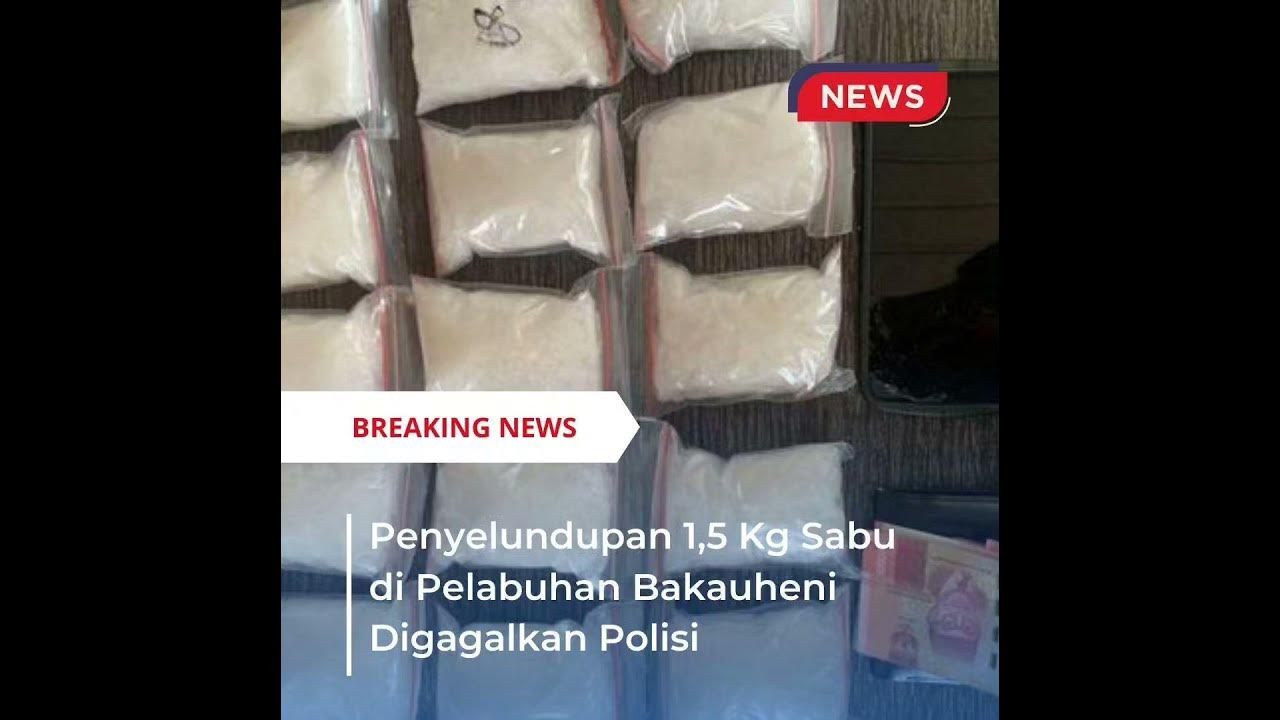 Penyelundupan 1,5Kg Sabu di pelabuhan Bakauheni berhasil di gagalkan polisi - YouTube