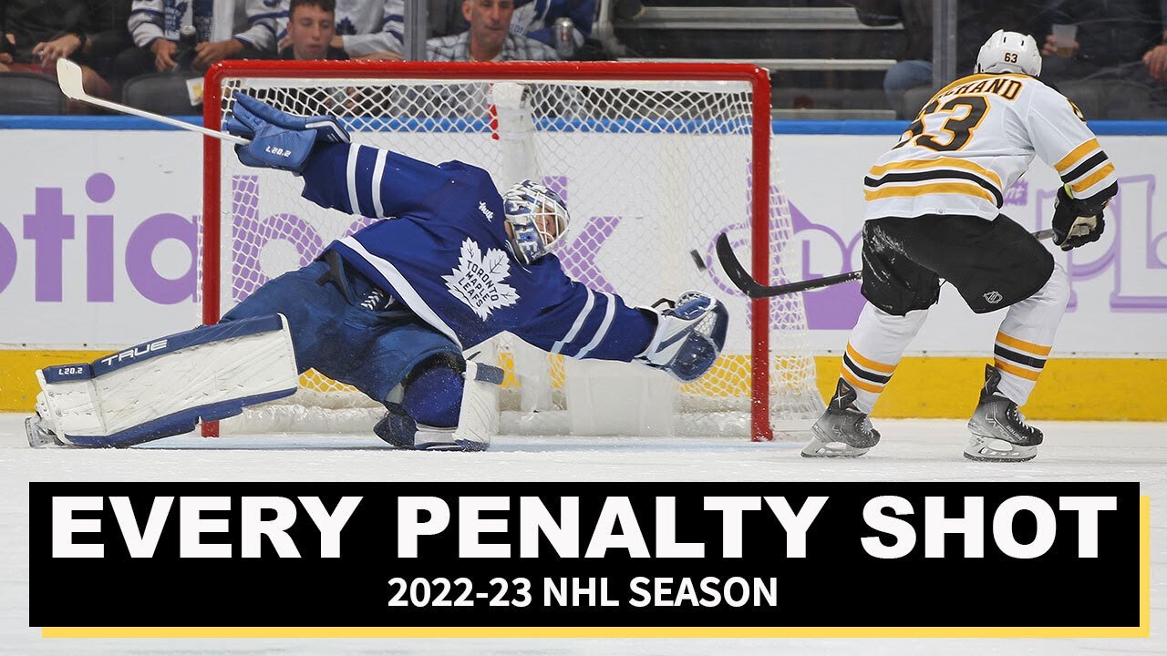 Every Penalty Shot | 2022-23 NHL Season - YouTube