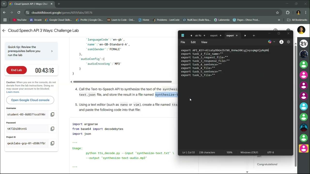 Cloud Speech API 3 Ways: Challenge Lab || #ARC132 || By Arcade Helper - YouTube