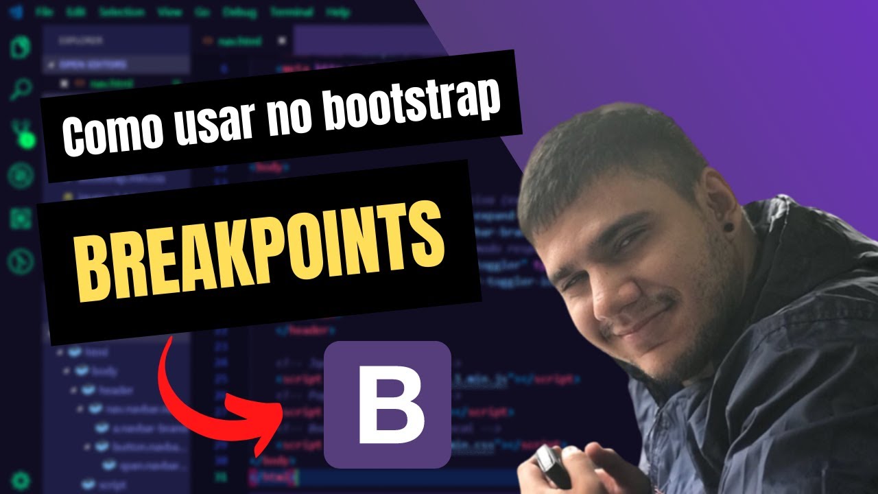 Como usar Breakpoints no Bootstrap #01 - YouTube