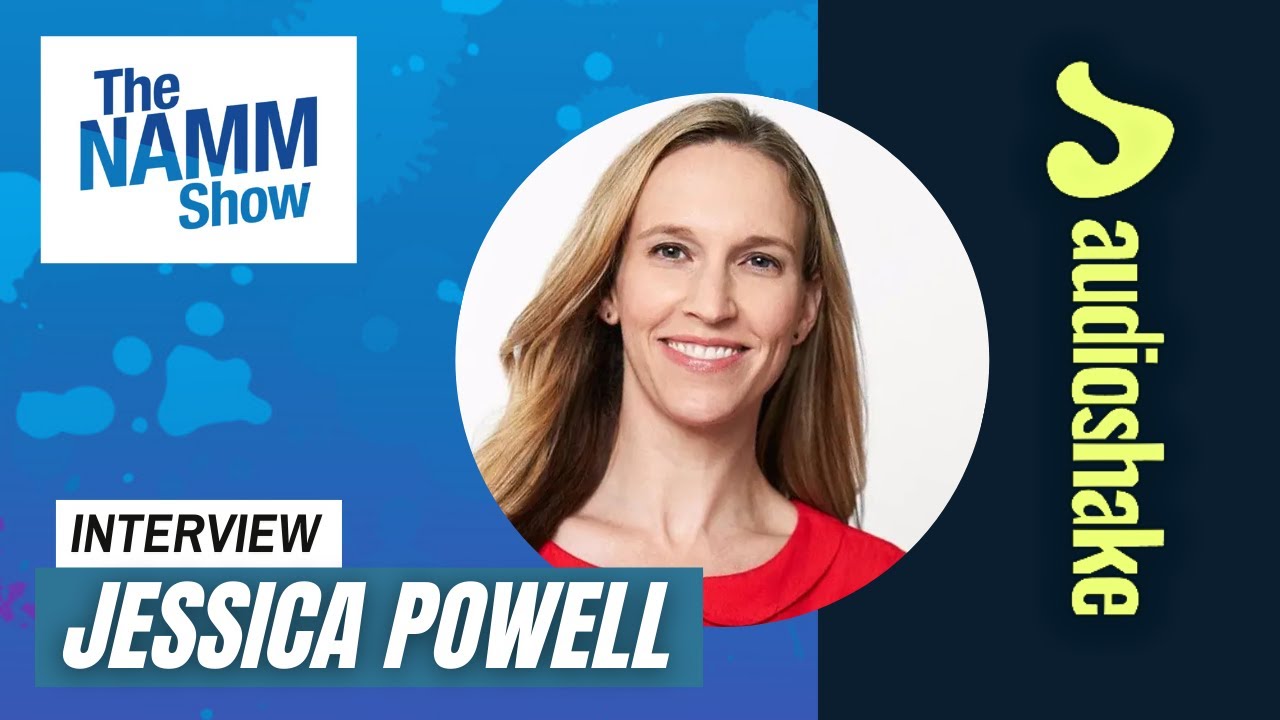 NAMM 2025: AudioShake Jessica Powell AI Update - YouTube