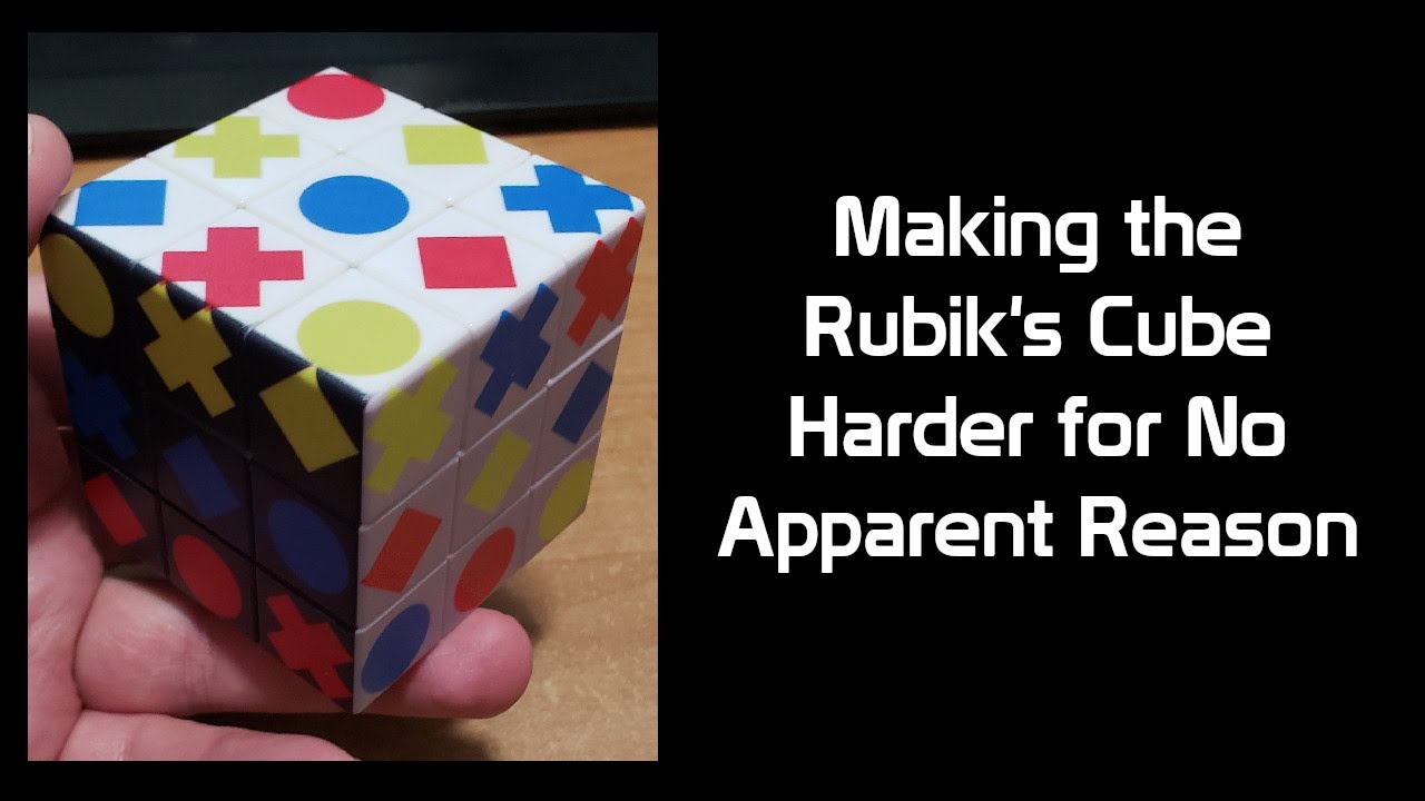 The Set Cube - Making the Rubik's Cube Harder for no Apparent Reason - YouTube