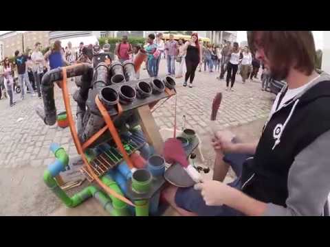 Awesome Pipe Drummer   PipeDrumz   Neon Pipe Drummer   YouTube