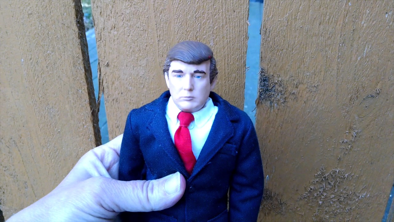 Talking Donald Trump Action Figure - YouTube