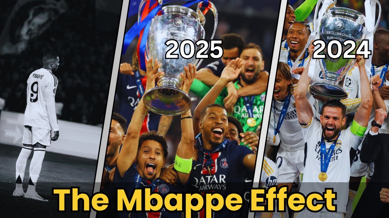 How Mbappe's Move Changed Everything: PSG Win Champions League WITHOUT ...