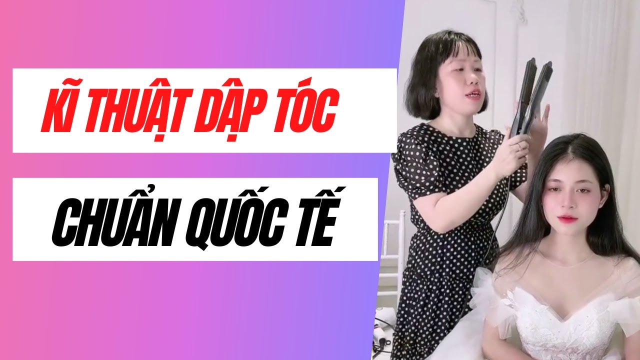 Hướng dẫn cách dập tóc cho người mới bắt đầu | Hạnh Phạm - YouTube
