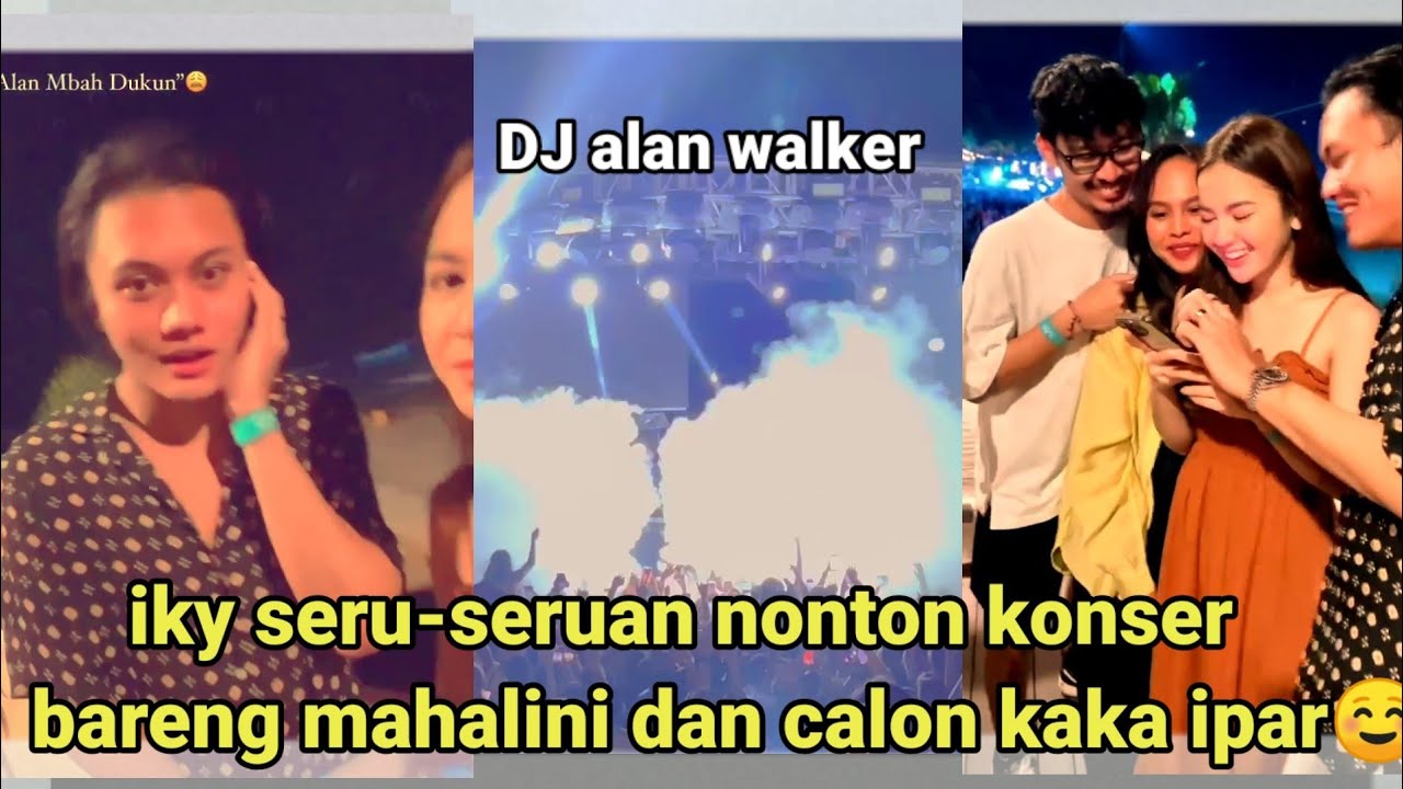 Ikylini lagi liburan dan nonton konser alan walker beserta kakak ipar😘 ...