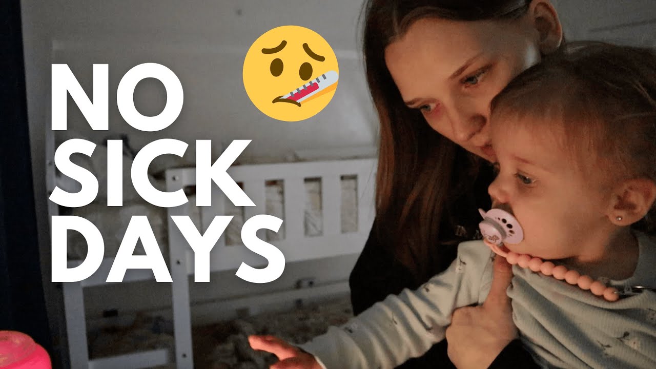 Moms don't get sick days... sick with 2 under 2! - YouTube