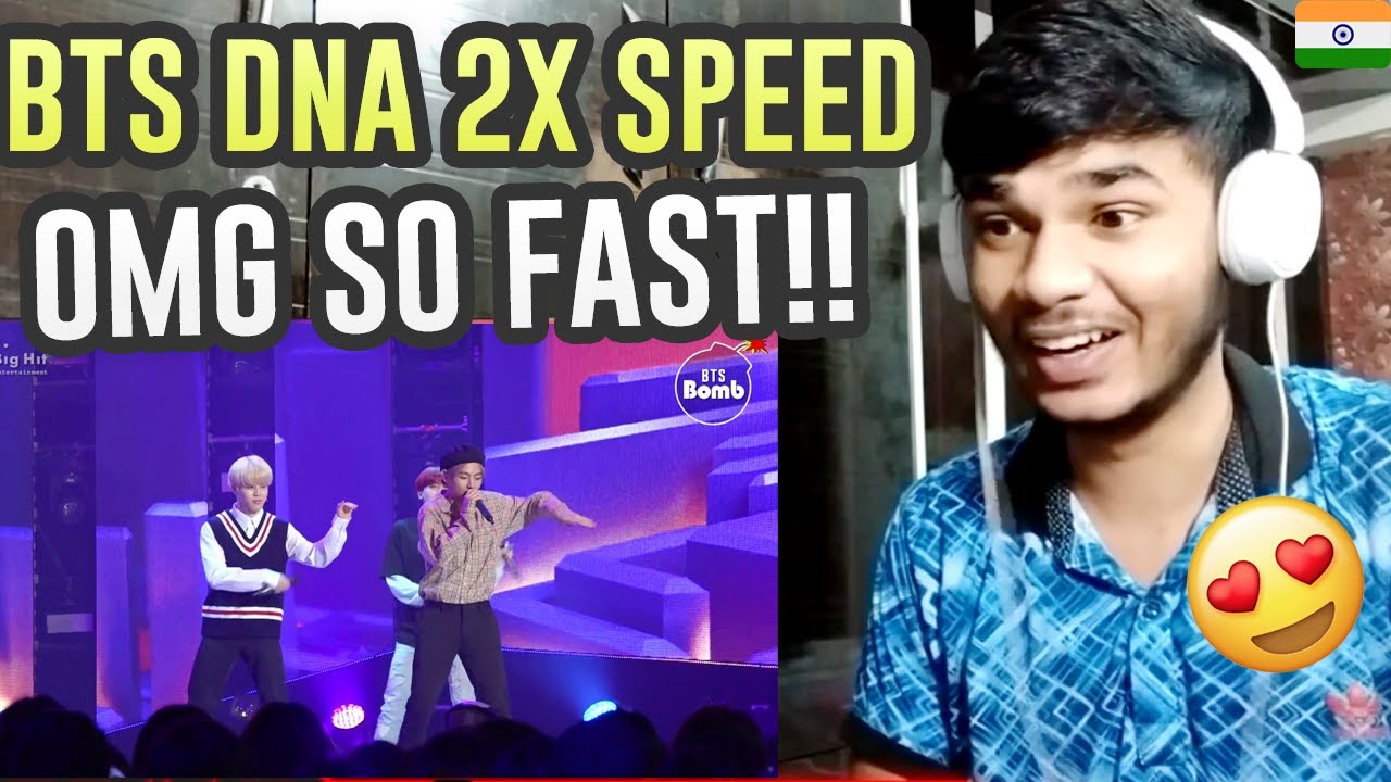 BTS ‘DNA’ 2x Dance Live Performance \ SPEED UP BTS DANCE LIVE OMG ...