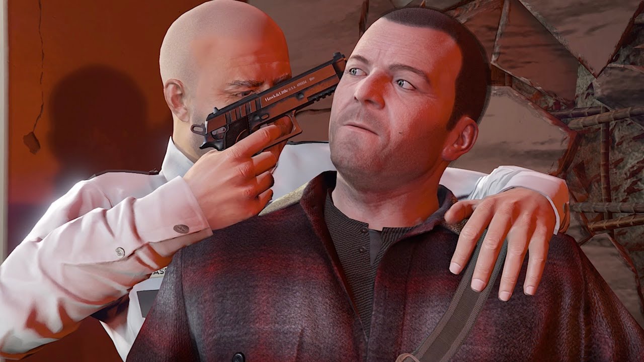 GTA V - Full Intro Michael and Trevor 9 Years Ago Heist - YouTube