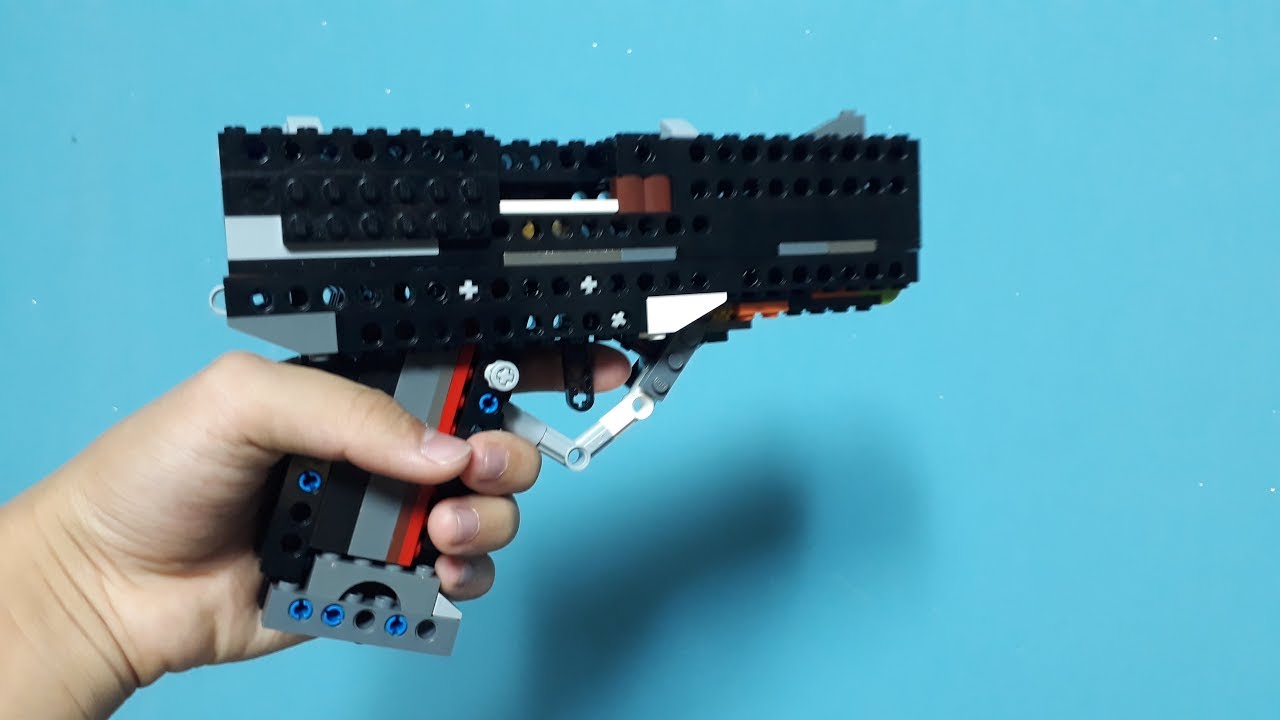 레고 권총 글록?! Lego pistol glock?! - YouTube