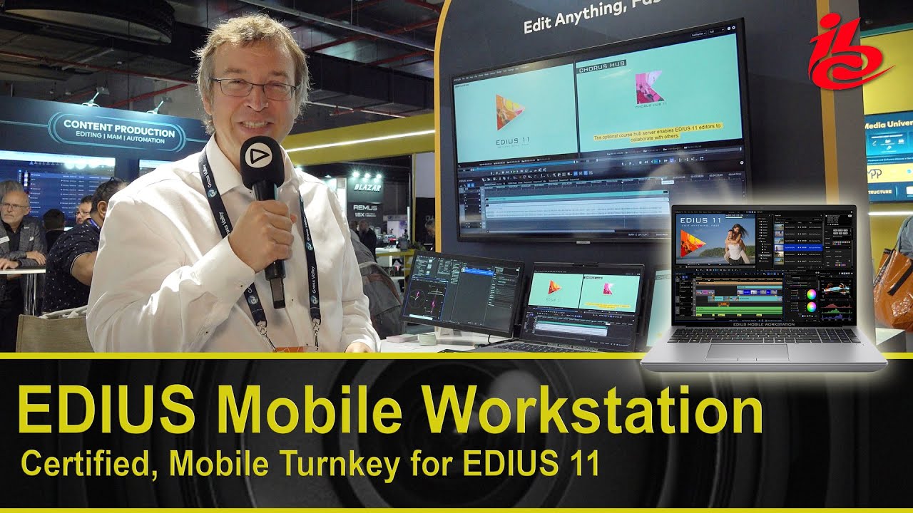 EDIUS Mobile Workstation - Certified Mobile Turnkey for EDIUS 11 - IBC ...