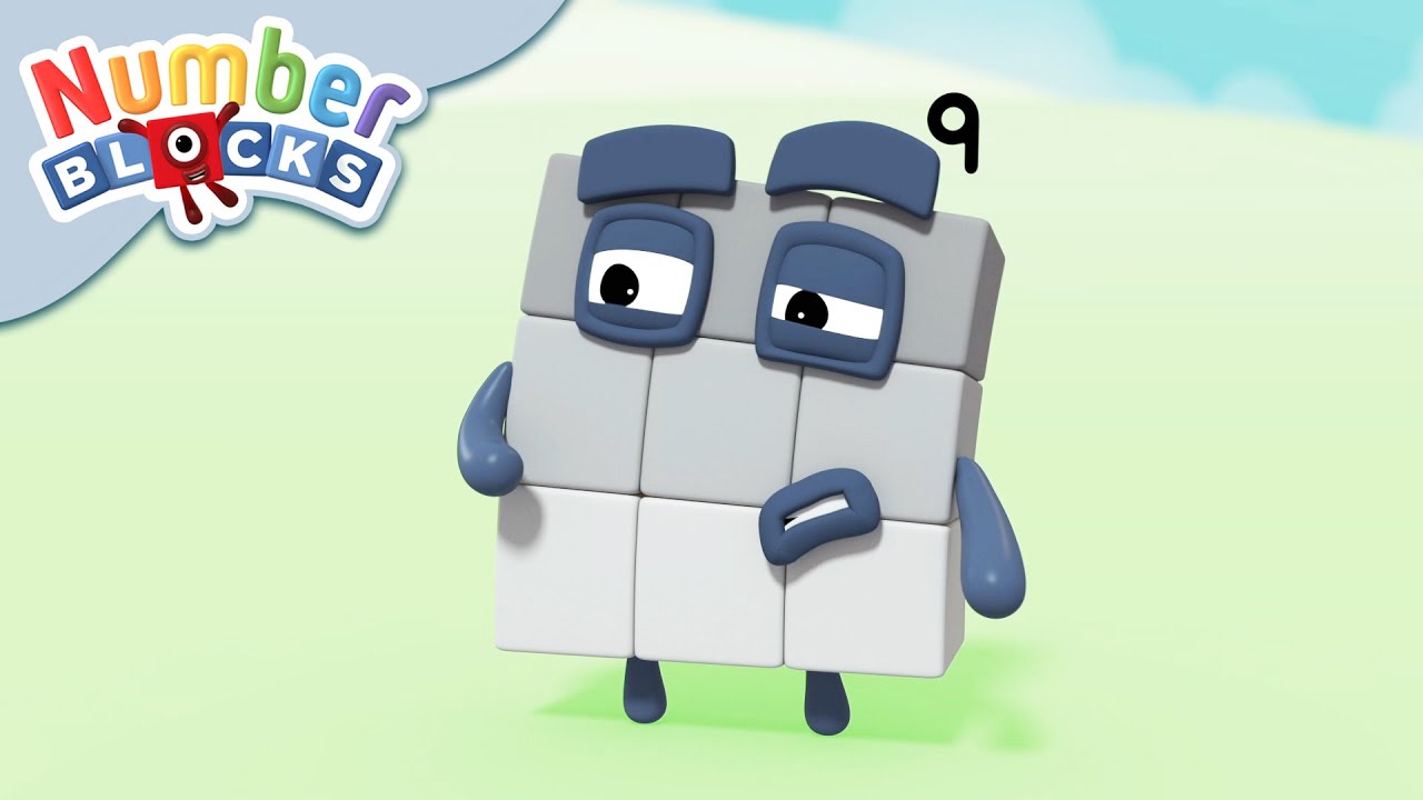 @Numberblocks- What is 9 - 1? | Back to School 🏫📚 | Learn to Count ...