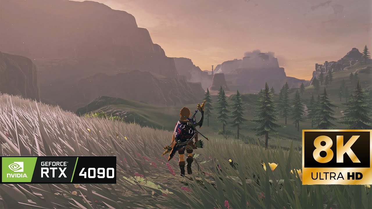 [8K60] 8K Zelda Totk RTX 4090 - Ultra graphics gameplay 2025 - YouTube