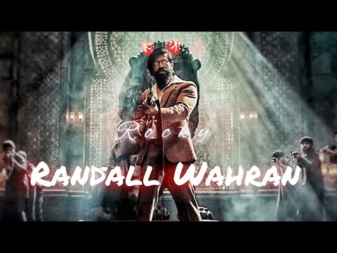 Rocky - Randall Wahran | KGF Chapter 2 Edit | Rocky Status | Yash Status | The SkullShooter