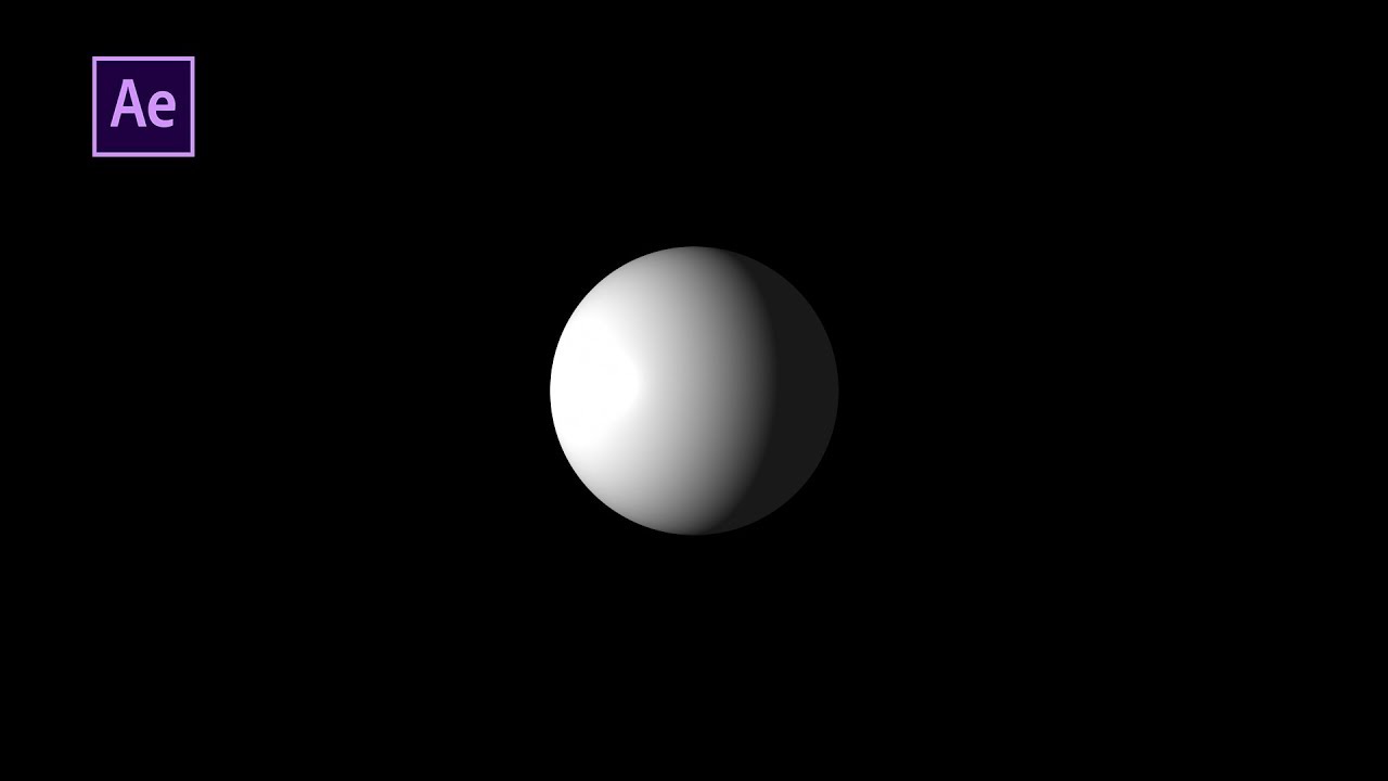 How to use CC sphere in Adobe After Effects 2020 (Greek) - YouTube