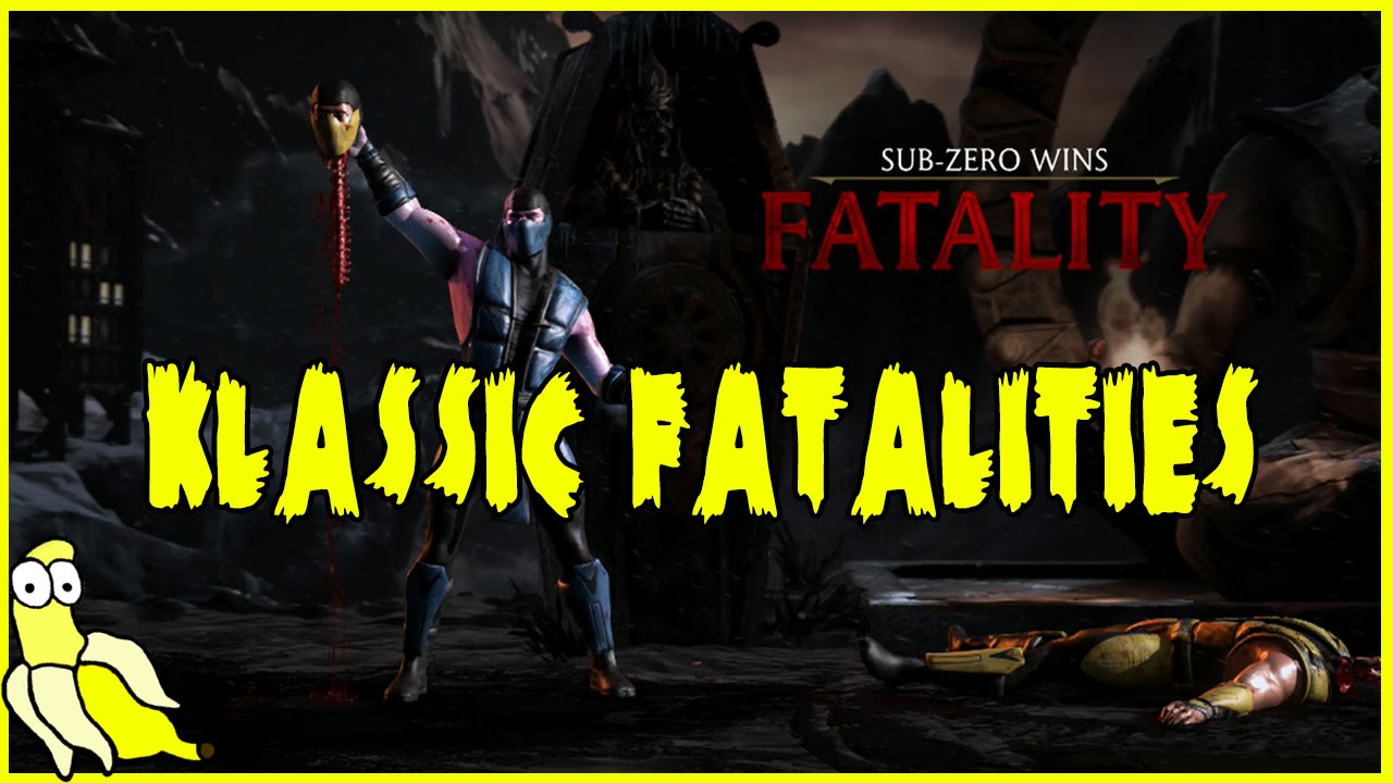 MKX - All Klassic Fatalities - YouTube