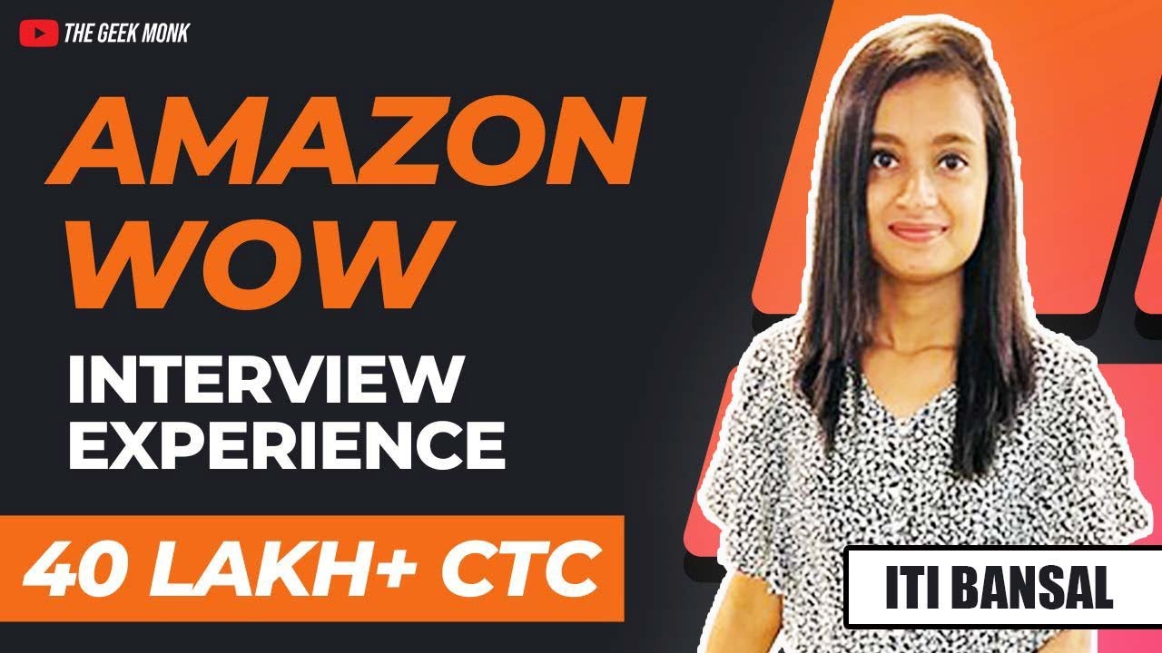 What is Amazon Wow ? 🤔 | @amazon Wow Complete Interview Experience 🔥 ...