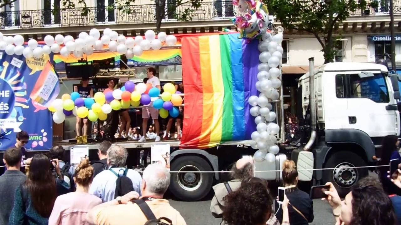 GAY PRIDE 2016 PARIS MARCHE DES FIERTES LGBT - YouTube
