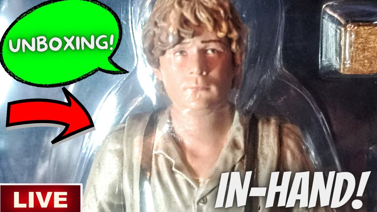 Lord Of The Rings Samwise Gamgee Figure LIVE Unboxing - Diamond Select ...