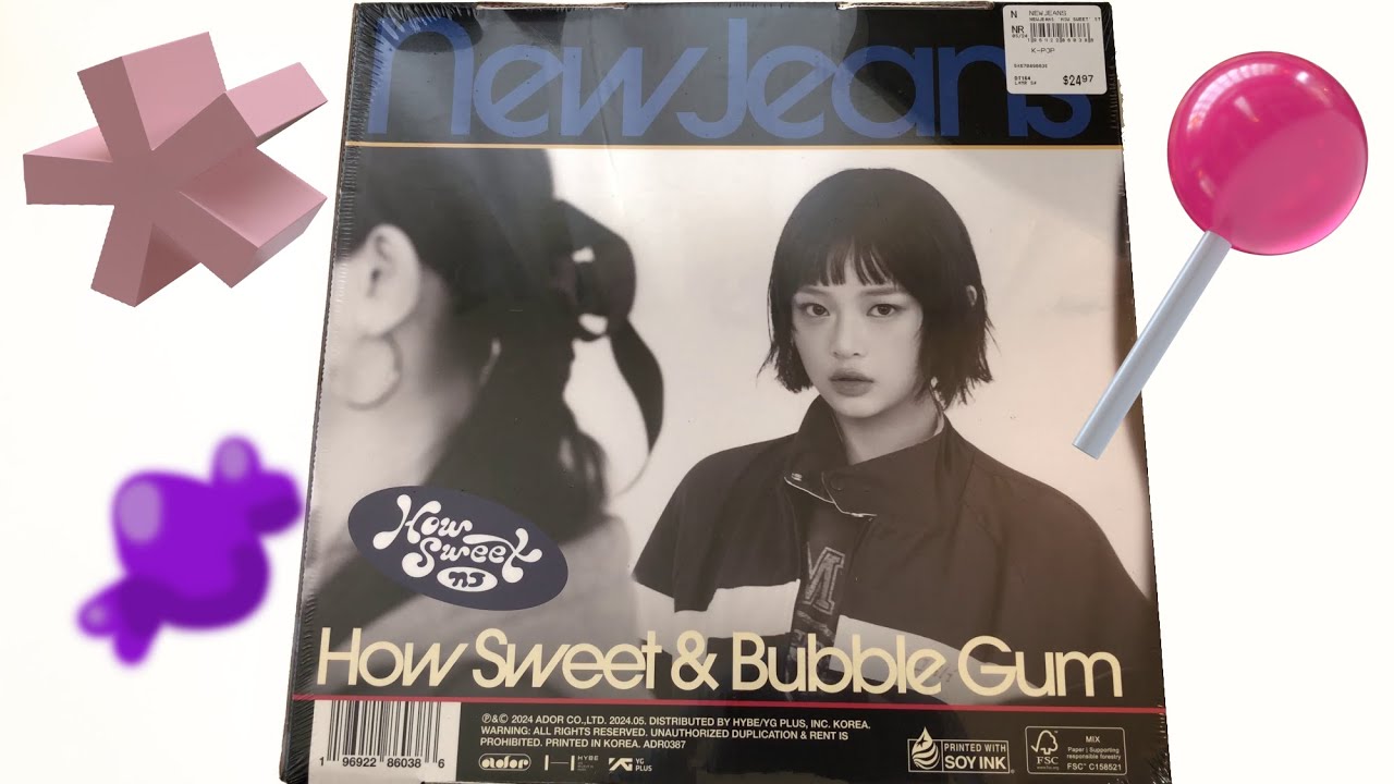 unboxing NewJeans "How Sweet" (Hanni version) (asmr/no music or talking ...