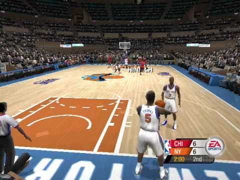 NBA Live 05 Season Game 1 vs NYK By Eudo - YouTube