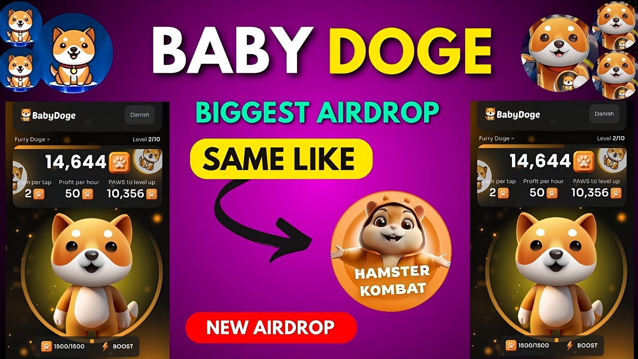 Baby Doge Telegram Bot || Baby Doge Airdrop || Baby Doge PAWS Like Hamster || Baby Doge Coin ...