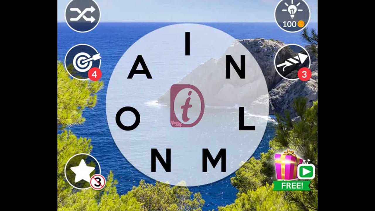 2028 Wordscapes Coast Shell Level 2028 - YouTube