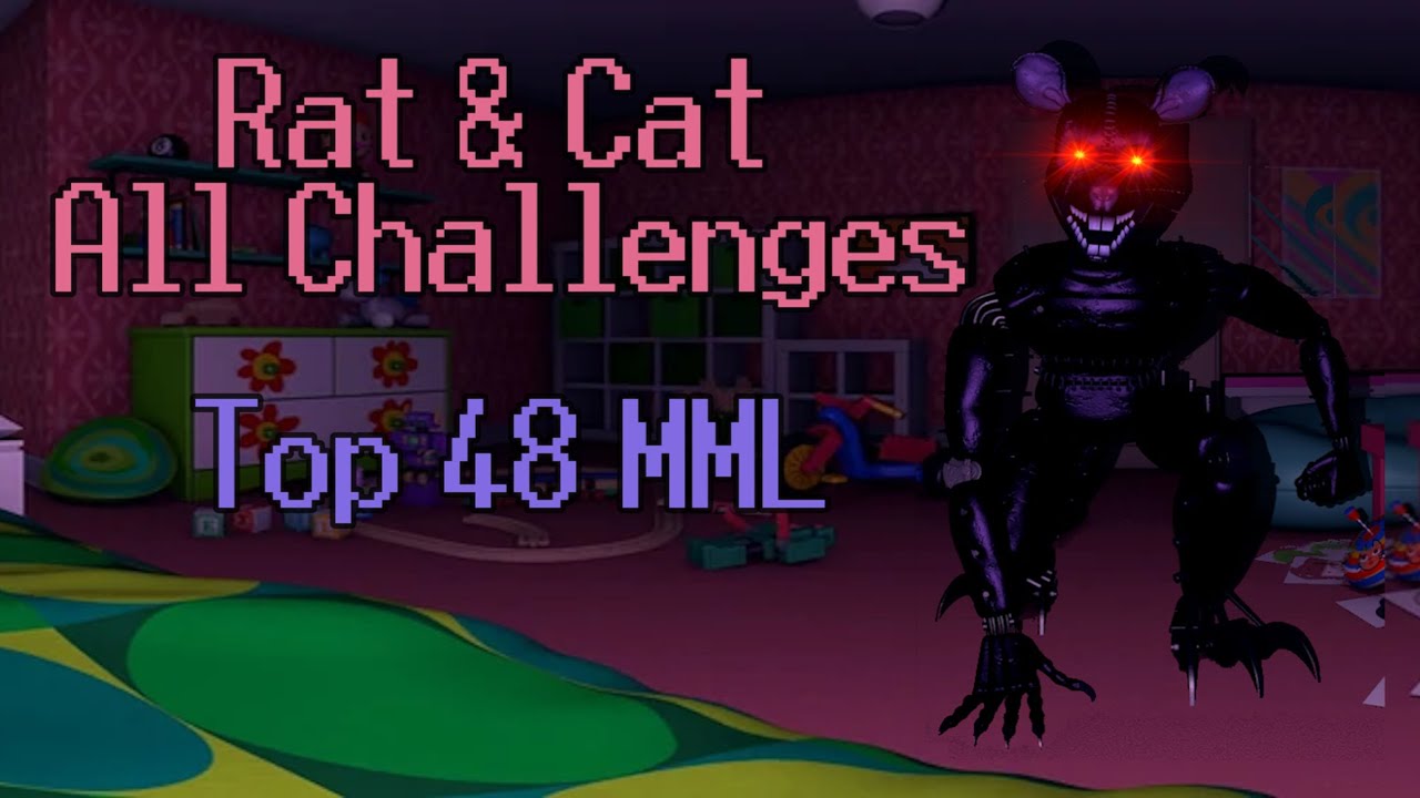 FNaC 3 CN Rat & Cat All Challenges Completed [v3.1.3] - YouTube