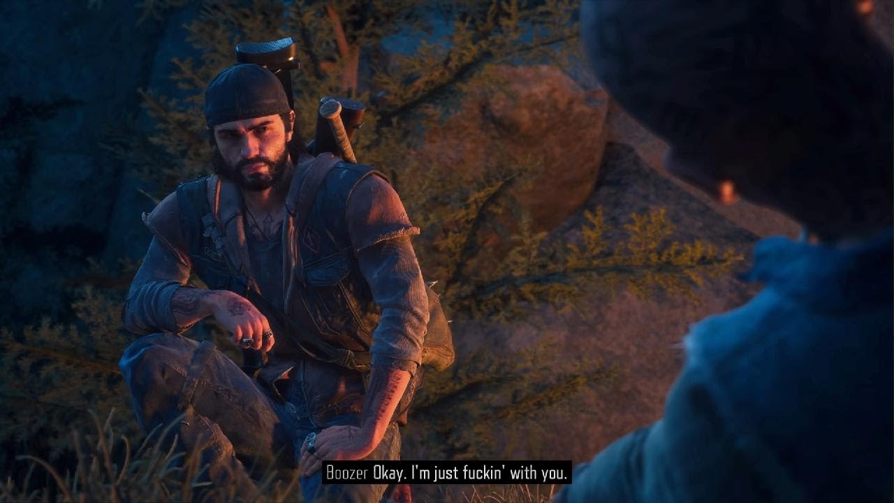 DAYS GONE ride with boozer - YouTube