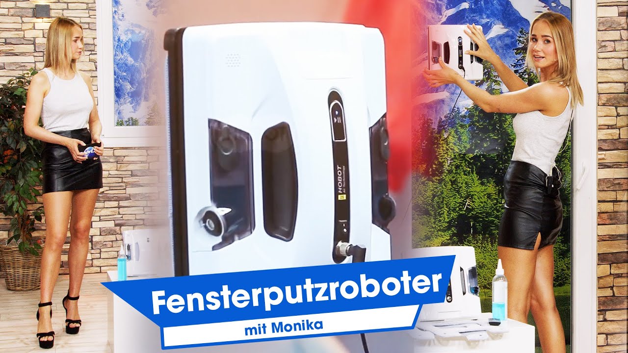 Monika hat auch für Sie den passenden Fensterputzroboter | @PEARL-TV ...