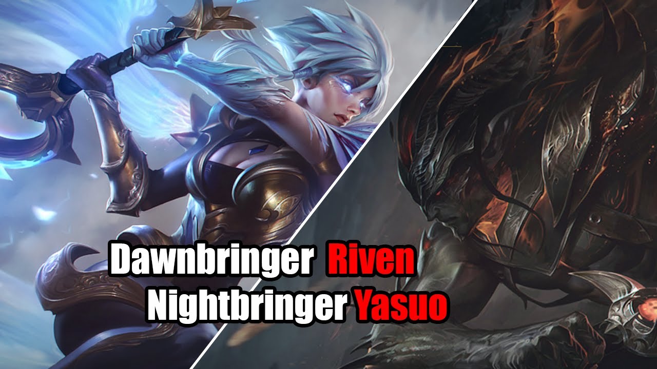 League of Legend - Riven & Yasuo Legendary Skin - YouTube
