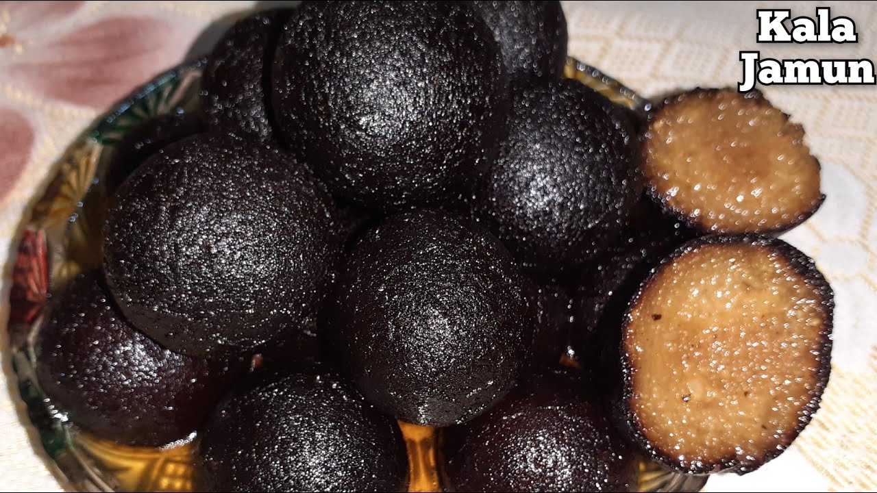 Best Kala Jamun Recipe | Mawa Kala jam | Halwai style kala jamun ...