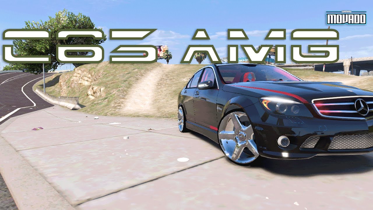 Mercedes Benz Amg C63 Animated |Movado Gaming |Gta V |Cinematic HD ...