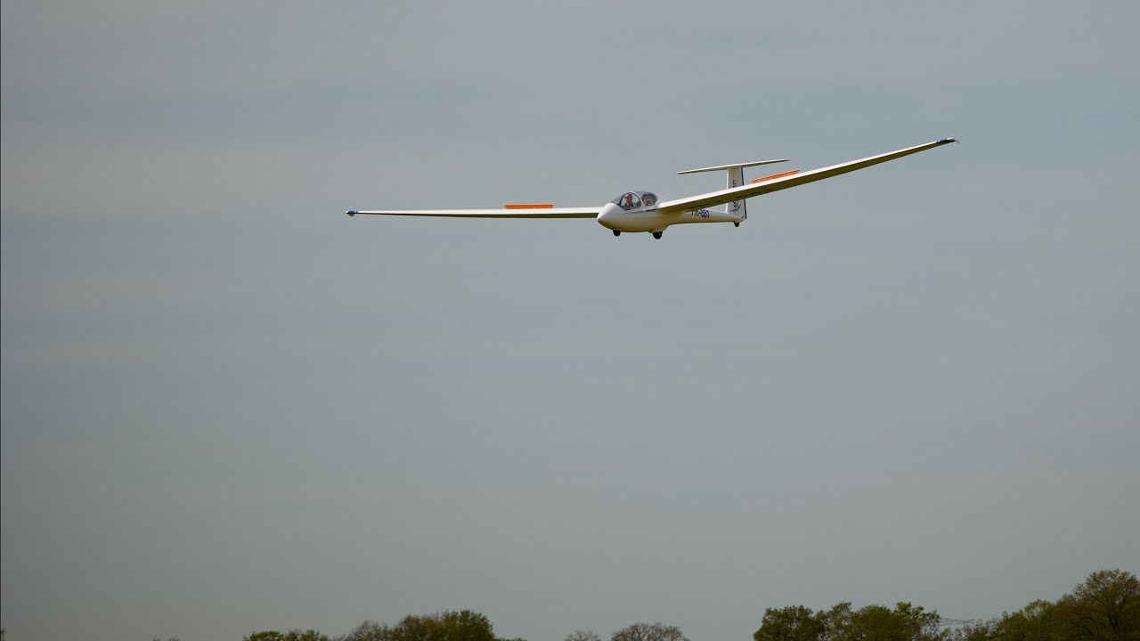 Zweefvliegen Aerolub Salland - YouTube