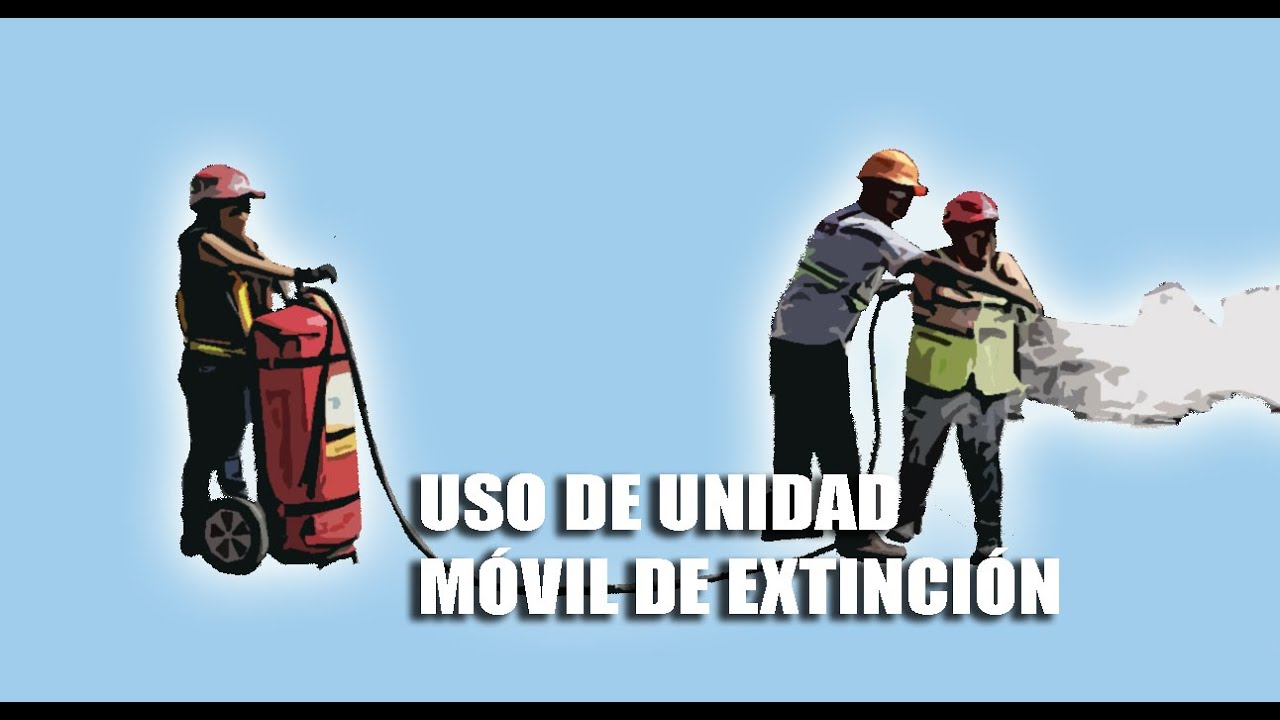 Uso de Extintores Móviles (con ruedas) - INCOS - YouTube