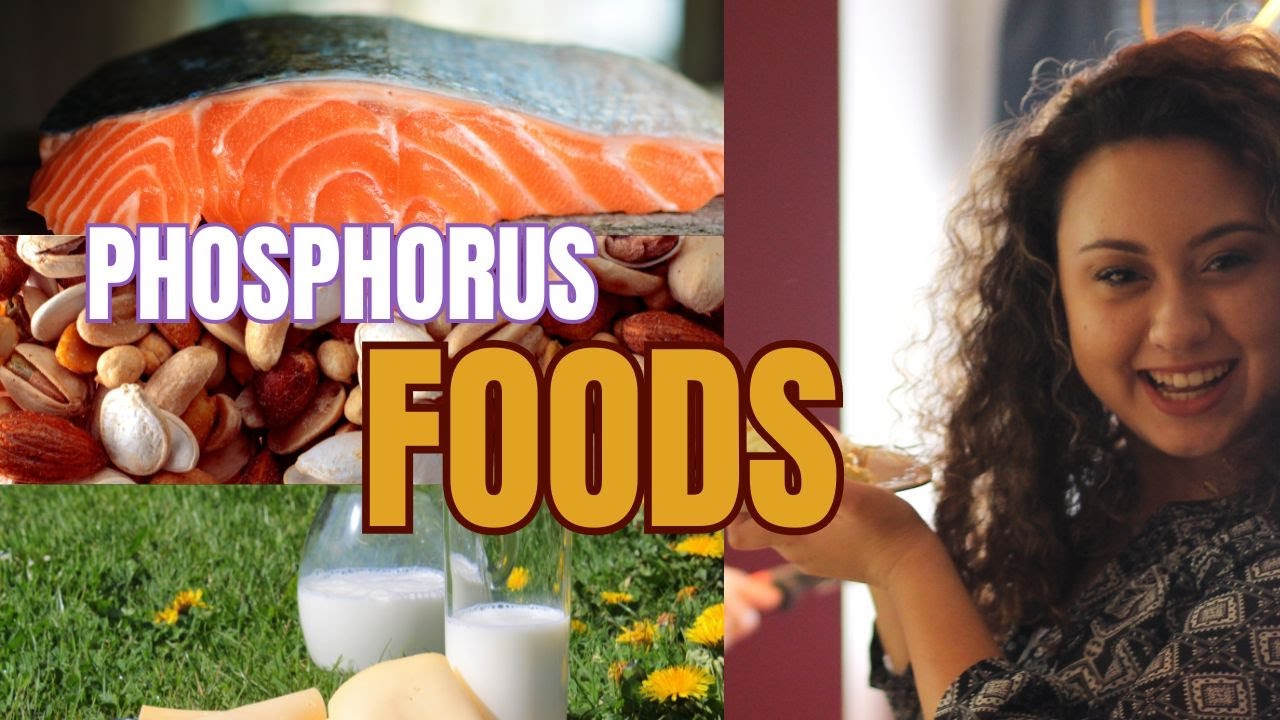 High Phosphorus Foods| The Top Foods High in Phosphorus - YouTube