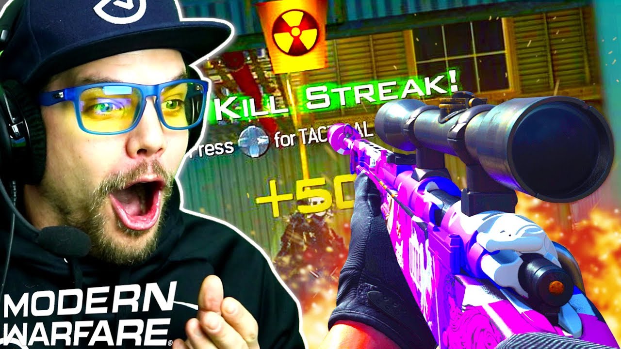 NUKE AU SNIPER sur MODERN WARFARE ??!! - YouTube