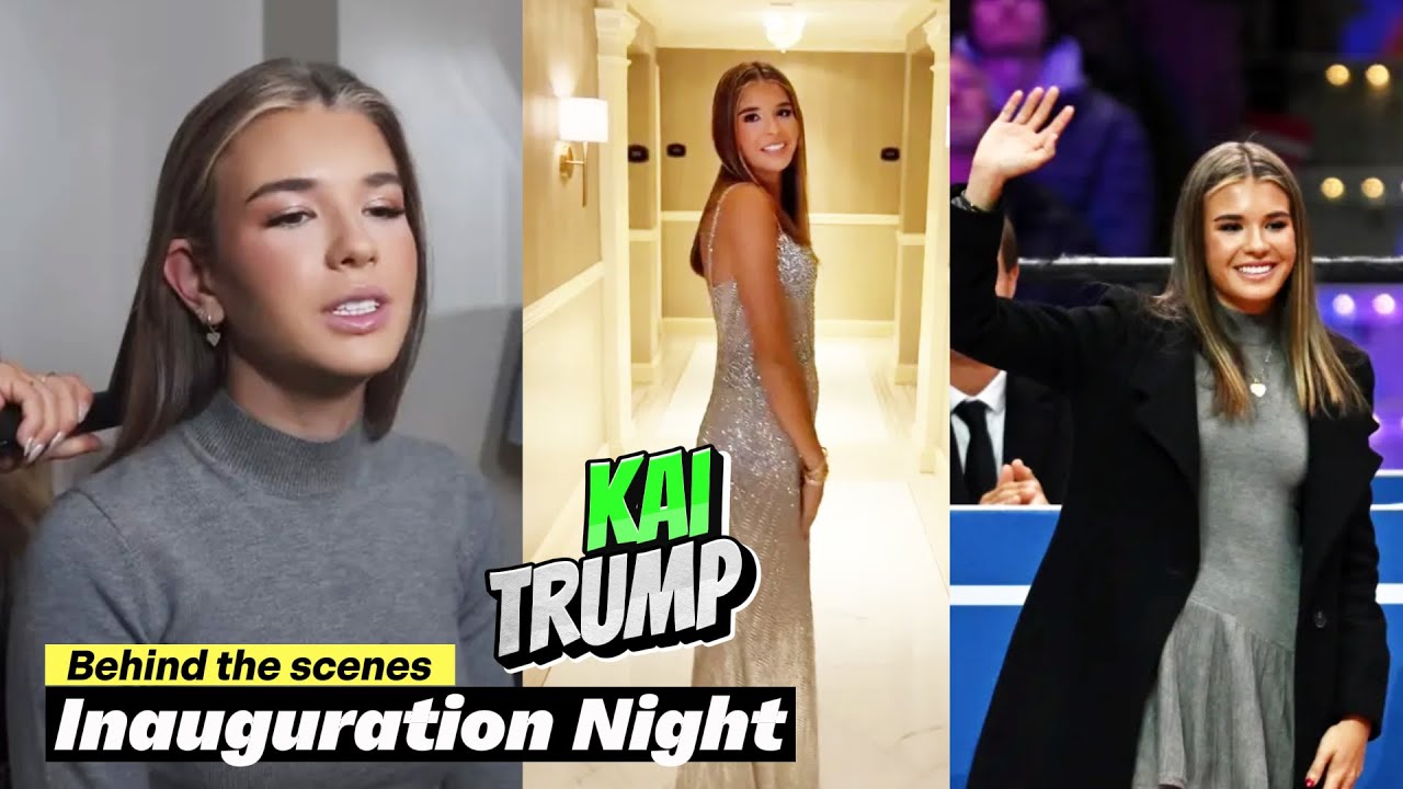 Kai Trump shares behind the scenes Donald Trump's inauguration - YouTube