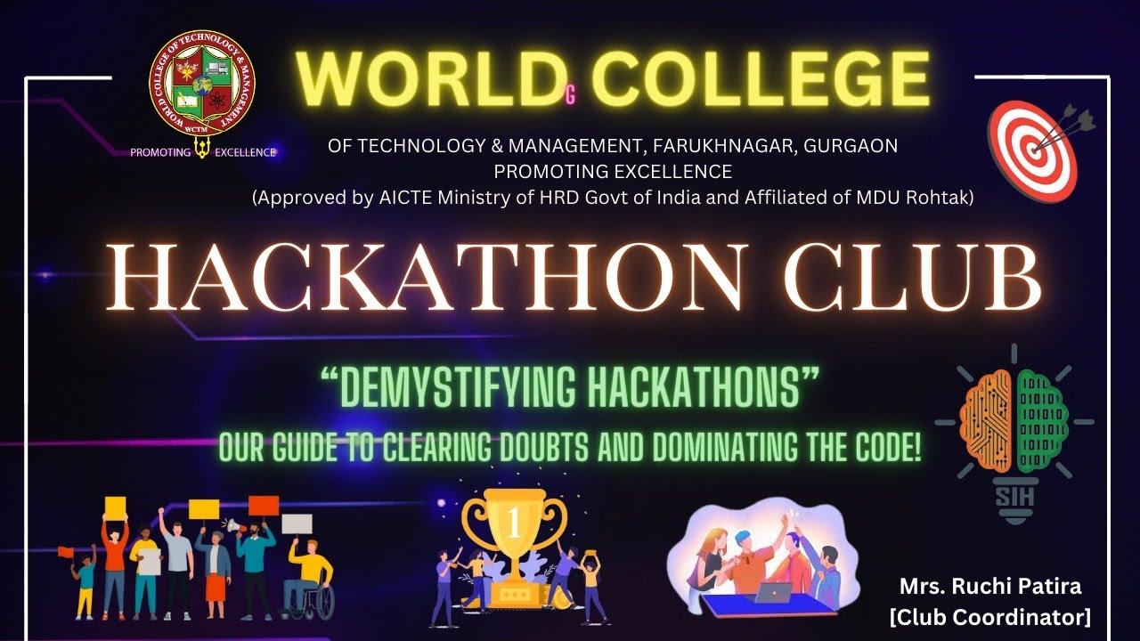 Unleashing the Power of Hackathons - WCTM Gurgaon - YouTube